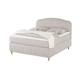 Jette Home Boxspringbett Jette Cloud grau Ma&szlig;e (cm): B: 202 H: 132,5 &raquo; M&ouml;bel Kraft