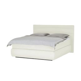 Wohnwert Boxspringbett Dormian Bolge High - wei&szlig; - Materialmix - 200 cm - 122 cm - M&ouml;bel Kraft
