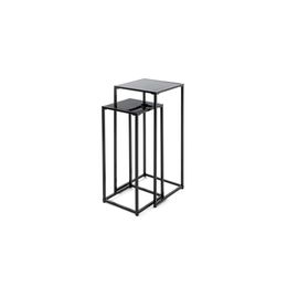 M&ouml;bel Kraft Blumens&auml;ule 2er Set schwarz Ma&szlig;e (cm): B: 30 H: 70 &raquo; M&ouml;bel Kraft