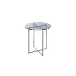 M&ouml;bel Kraft Beistelltisch transparent/klar Ma&szlig;e (cm): H: 55 &Oslash;: 50.0 &raquo; M&ouml;bel Kraft