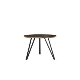 M&ouml;bel Kraft Couchtisch schwarz Ma&szlig;e (cm): H: 45 &Oslash;: 67.0 &raquo; M&ouml;bel Kraft