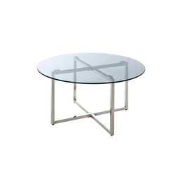 M&ouml;bel Kraft Beistelltisch transparent/klar Ma&szlig;e (cm): H: 40 &Oslash;: 75.0 &raquo; M&ouml;bel Kraft