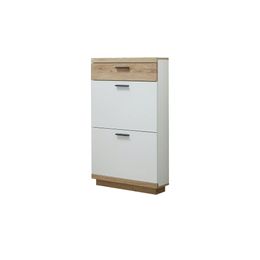 Mondo Schuhschrank Lisana holzfarben Ma&szlig;e (cm): B: 61 H: 127 T: 22.0 &raquo; M&ouml;bel Kraft
