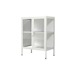 M&ouml;bel Kraft Standvitrine wei&szlig; Ma&szlig;e (cm): B: 60 H: 80 &raquo; M&ouml;bel Kraft