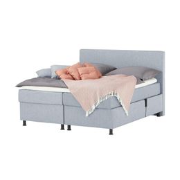 Wohnwert Motor-Boxspringbett Dormian Boro Motor - grau - Materialmix - 180 cm - 122 cm - M&ouml;bel Kraft