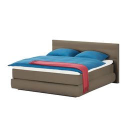 Wohnwert Boxspringbett beige Ma&szlig;e (cm): B: 160 H: 102 &raquo; M&ouml;bel Kraft