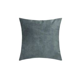 Jette Home Dekokissen Jette Patch - blau - Materialmix - 40 cm - M&ouml;bel Kraft