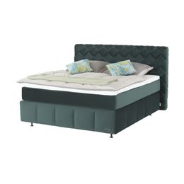 Jette Home Boxspringbett - gr&uuml;n - Materialmix - 182 cm - 123 cm - M&ouml;bel Kraft