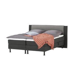 M&ouml;bel Kraft Motor-Boxspringbett Synda - grau - Materialmix - 160 cm - 107 cm - M&ouml;bel Kraft
