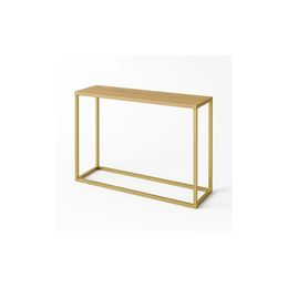 M&ouml;bel Kraft Konsolentisch holzfarben Ma&szlig;e (cm): B: 100 H: 80 &raquo; M&ouml;bel Kraft