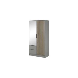 M&ouml;bel Kraft Dreht&uuml;renschrank grau Ma&szlig;e (cm): B: 105 H: 200 &raquo; M&ouml;bel Kraft