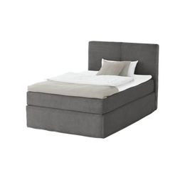 Boxi Boxspringbett Boxi Classic - grau - Materialmix - 140 cm - 125 cm - M&ouml;bel Kraft