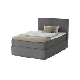 Boxi Boxspringbett Boxi Classic - grau - Materialmix - 140 cm - 125 cm - M&ouml;bel Kraft