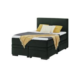 Boxi Boxspringbett mit Bettkasten Boxi Classic - gr&uuml;n - Materialmix - 140 cm - 125 cm - M&ouml;bel Kraft