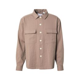 Only & Sons Only & Sons Button Up Shirt 'ONSTRAKE' male size S Brown