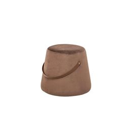 M&ouml;bel Kraft Pouf braun Ma&szlig;e (cm): B: 42 H: 36 &raquo; M&ouml;bel Kraft