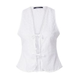 Gina Tricot Vest 'Anglaise' female White size XL