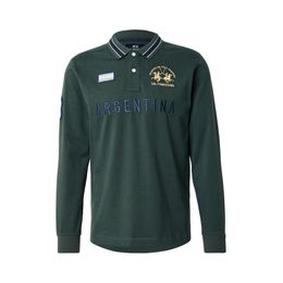 La Martina Poloshirt Herren Gr&ouml;&szlig;e XL sand / dunkelblau / dunkelgr&uuml;n