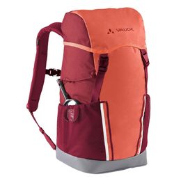 Vaude Sportrucksack 'Puck 14' Jungen Gr&ouml;&szlig;e One Size orange / weinrot / wei&szlig;