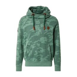 Naketano Sweatshirt Herren Gr&ouml;&szlig;e XXL gr&uuml;n / schwarz