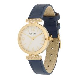 Guess Uhr Damen Gr&ouml;&szlig;e One Size marine / gold / transparent