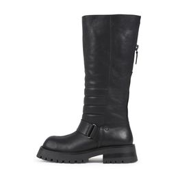 Bronx Stiefel 'Qui-Nn' Damen Gr&ouml;&szlig;e 38 schwarz Winterschuhe