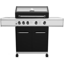 Grillf&uuml;rst Grillf&uuml;rst G410G 4-Brenner Gasgrill mit Hochtemperaturbrenner und Gusseisen Rosten
