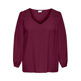 Only Carmakoma Bluse 'CARSELASI' Damen Gr&ouml;&szlig;e 7XL purpur