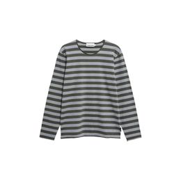armedangels Shirt 'Maarkos Stripes' Herren Gr&ouml;&szlig;e XXL graphit / graumeliert