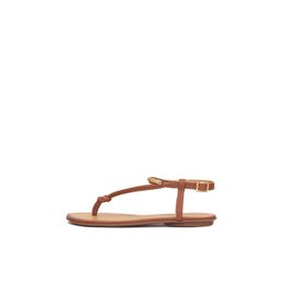 Kazar T-Bar Sandals female size 39 Cognac