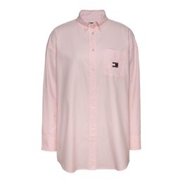 Tommy Jeans Bluse Damen Gr&ouml;&szlig;e L rosa