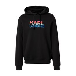 K by KARL LAGERFELD Karl Lagerfeld Sweatshirt Herren Gr&ouml;&szlig;e L azur / hellblau / koralle / schwarz