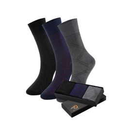 Crea Socks Socken 'Bambus' Herren Gr&ouml;&szlig;e 41/46 bunt