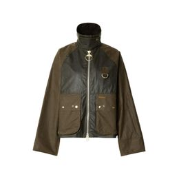 Barbour &Uuml;bergangsjacke 'Kearton' Damen Gr&ouml;&szlig;e L oliv / schwarz