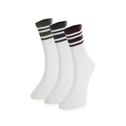 Crea Socks Socken 'Hochschule' Damen Gr&ouml;&szlig;e 39 wei&szlig;