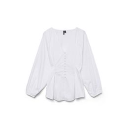 V&eacute;ro Moda Vero Moda Bluse 'IDA' Damen Gr&ouml;&szlig;e M wei&szlig;