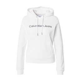 Calvin Klein Jeans Sweatshirt 'CORE INSTITUTIONAL' Damen Gr&ouml;&szlig;e XXS schwarz / wei&szlig;