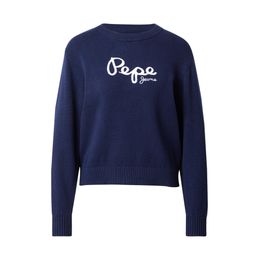 Pepe Jeans Pullover Damen Gr&ouml;&szlig;e XS navy / wei&szlig;