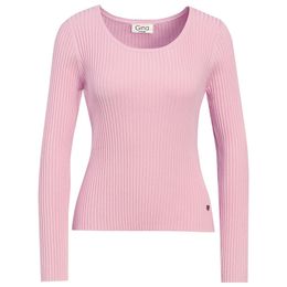 Gina Damen Langarmshirt mit Rundhalsausschnitt