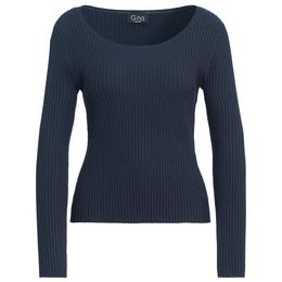 Gina Damen Langarmshirt mit Rundhalsausschnitt