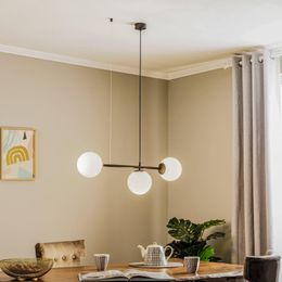 TK Lighting Pendellampe Celeste mit Kugelgl&auml;sern, dreiflammig