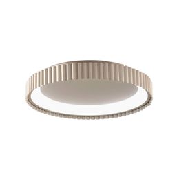 LED-Deckenlampe Niike, goldfarben, Ø 40 cm, Metall, CCT