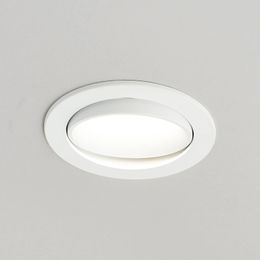 ARCCHIO LED-Einbauleuchte Katerin, 10 cm, wei&szlig;, schwenkbar