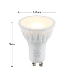 ARCCHIO LED-Reflektor GU10 100° 7W 3.000K dimmbar