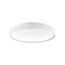 LED-Deckenlampe Niike, weiß, Ø 40 cm, Metall, CCT