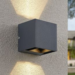 LINDBY Zavier LED-Au&szlig;enwandleuchte