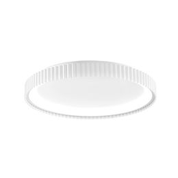 LED-Deckenlampe Niike, weiß, Ø 50 cm, Metall, CCT