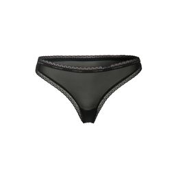 Calvin Klein Underwear Thong female Black size XS