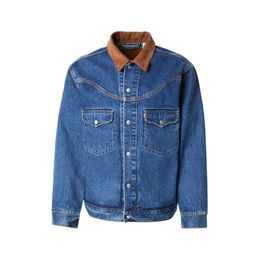 Levi's LEVI'S Jacke 'Western Shorthorn Trucker Jacket' Herren Gr&ouml;&szlig;e S blue denim