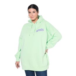 Studio Untold Sweatshirt Damen Gr&ouml;&szlig;e XXXL/4XL pastellgr&uuml;n / lavendel